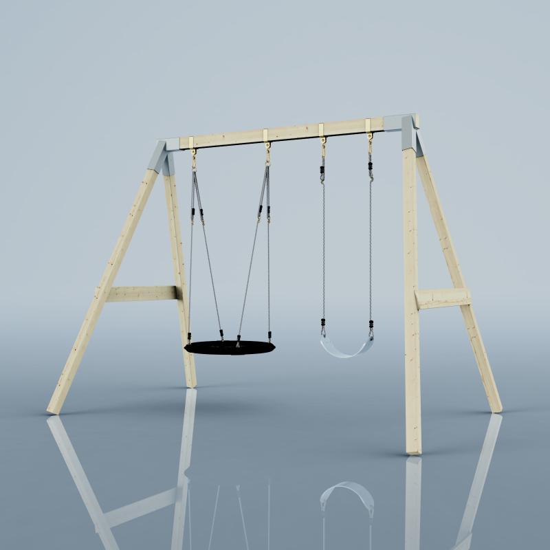 Schommelen met nestschommel | OutdoorToys
