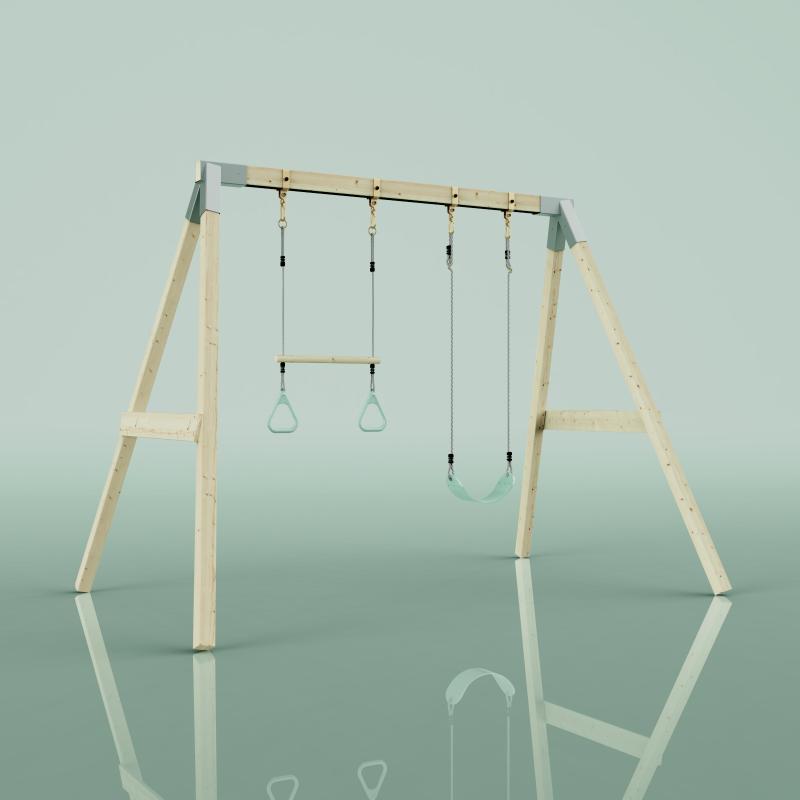 Schommelen met trapezeschommel | OutdoorToys